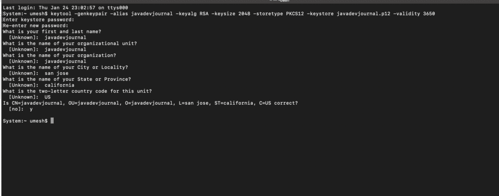 Enable https in Spring Boot | Java Development Journal