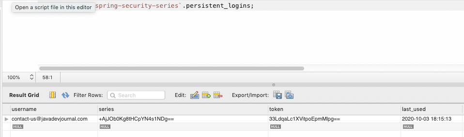 Spring Security Remember Me Example Java Development Journal
